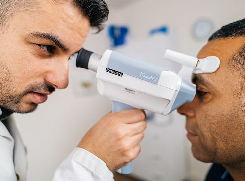 Tonometer - TonoCare - Keeler - air tonometry / hand-held