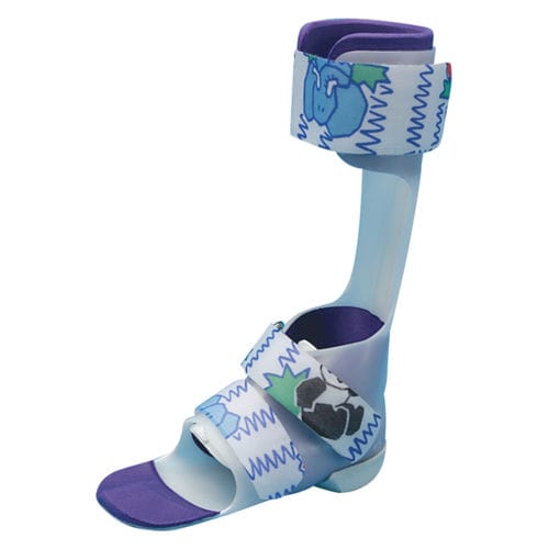 Ankle and foot orthosis - Leaf Spring - Orthomerica - pediatric