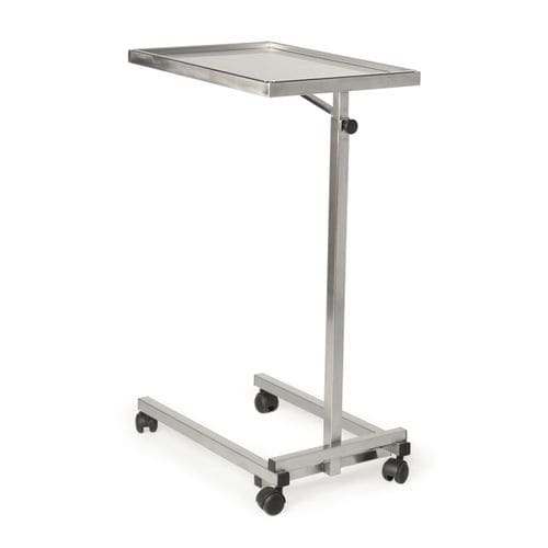 Stainless steel instrument table - mayo table - Everest Tecnovet