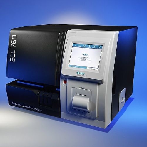 Automatic coagulation analyzer - ECL 760 - Erba Lachema - chromogenic ...