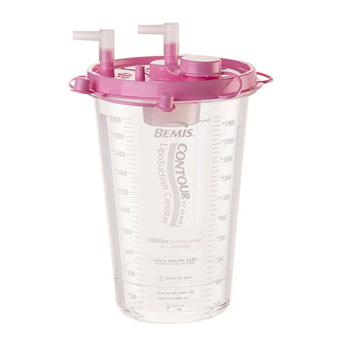 Body fluids suction jar - 2000CC Contour™ - BEMIS Health Care
