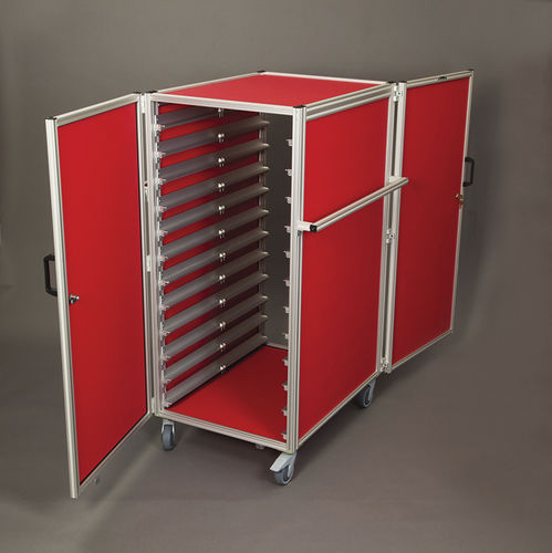 Medication trolley - 19145 - Health Care Logistics - transport ...