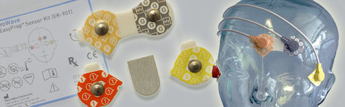 EEG electrode - EasyPrep™ EK-901 - NeuroWave - disposable