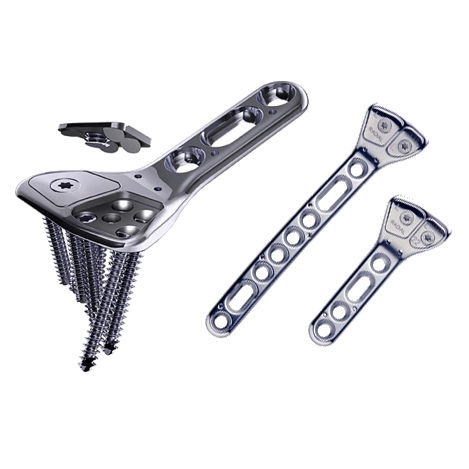 Radius compression plate - COVERLOC™ - Wright Medical Technology - distal