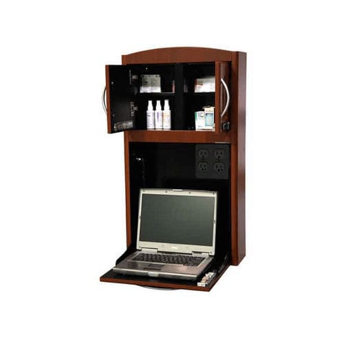 Medical computer workstation - 2035 - Cygnus - laptop / wall-mounted ...