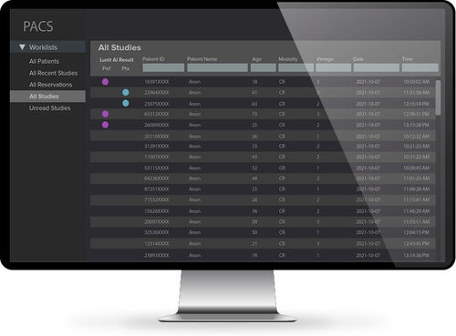 Analysis software - INFINITT North America - radiology / chest