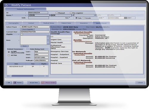 Management RIS - INFINITT North America - reporting / billing / monitoring
