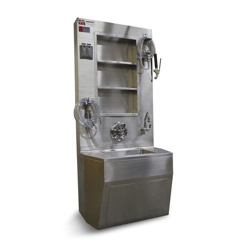 Stainless steel embalming sink - 1036-2 - Mortech Manufacturing