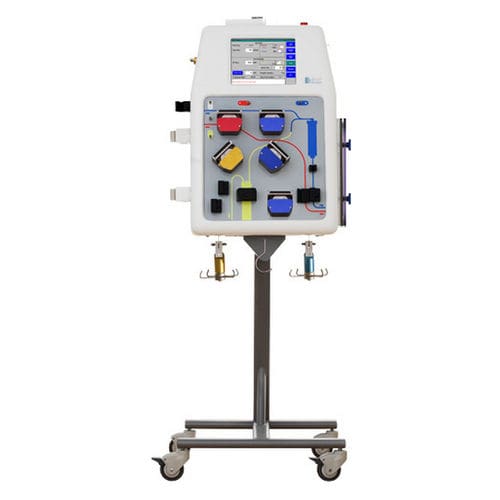 CRRT machine with plasma therapy - HF440 - Infomed - mobile / with ...