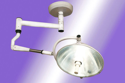 Ceiling-mounted surgical light - Life Support Systems - halogen