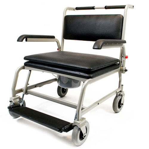 Commode chair with armrests - 970300 - Novacare - with bucket / on ...