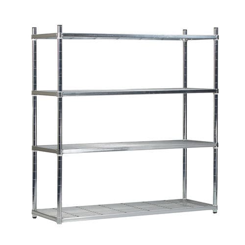 4-shelf shelving unit - ZIM - CRAVEN - wire / open-structure