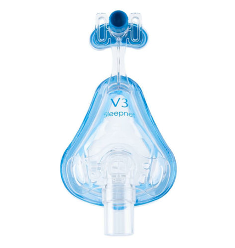 Sleep apnea therapy artificial ventilation mask - V3 - Sleepnet - gel ...