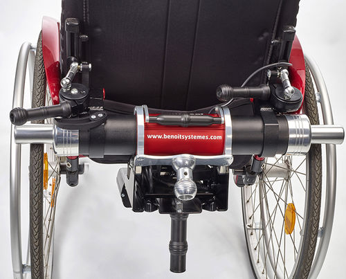 Electric wheelchair drive unit - LIGHT DRIVE 2.1 - BENOIT SYSTEMES - back