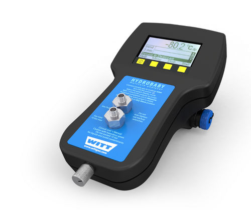Electronic moisture analyzer - HYDROBABY - WITT - for medical gas ...