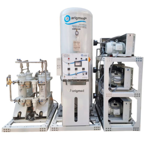 Medical air compression system - Arigmed - scroll / stationary / oil-free