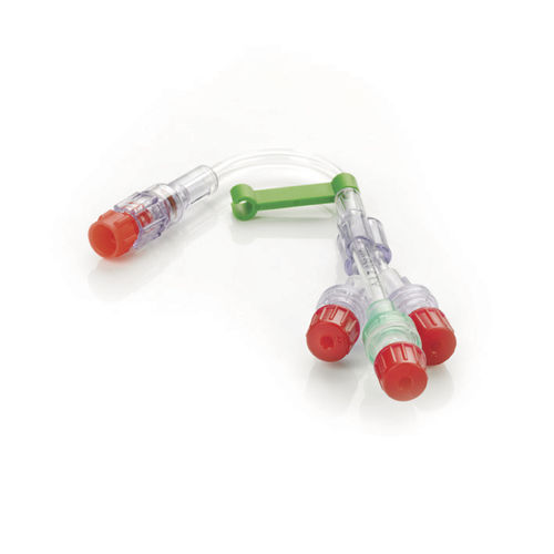 Y infusion connector - Mediplus - with hemostasis valve