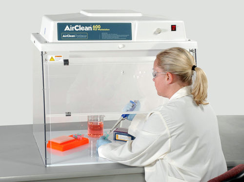 PCR fume hood - Dead Air Box - Airclean Systems - benchtop / vertical ...