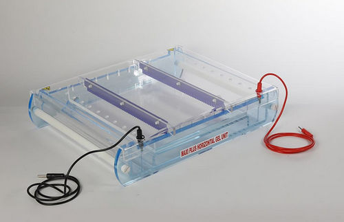 Vertical electrophoresis chamber - E12201 - ABDOS LABTECH PRIVATE LIMITED.