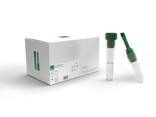 Parasitology collection tube - Mini Parasep® SF - US - Apacor Ltd ...