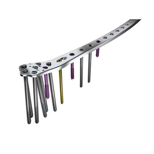 Large bone fragment compression plate - SIGNEX - OSTEONIC - proximal ...