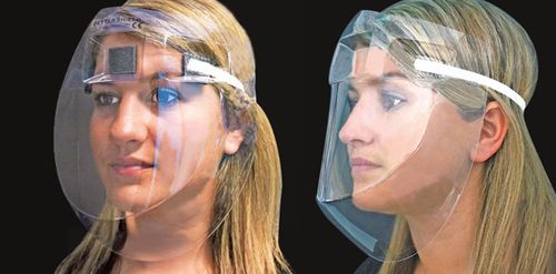 Disposable face-shield - SMI1/MXFS-100, SMI1/MXFS-Foam - Southmedic