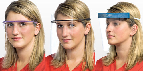 Disposable face-shield - SMI1010, SMI45100SPF - Southmedic