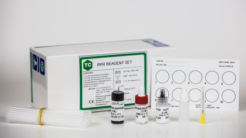 Rapid syphilis test - RPR – 100 - Teco Diagnostics - plasma reagin / plasma