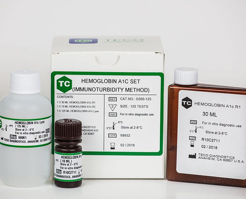 Solution reagent kit - G561-A40-001 - Teco Diagnostics - for clinical chemistry / diagnostic / HbA1c