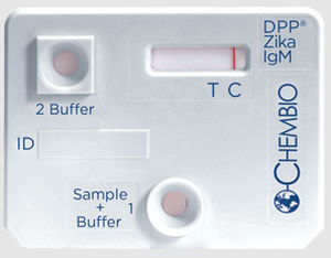 Rapid Zika virus test - DPP® - Chembio Diagnostic Systems, Inc. - IgM ...