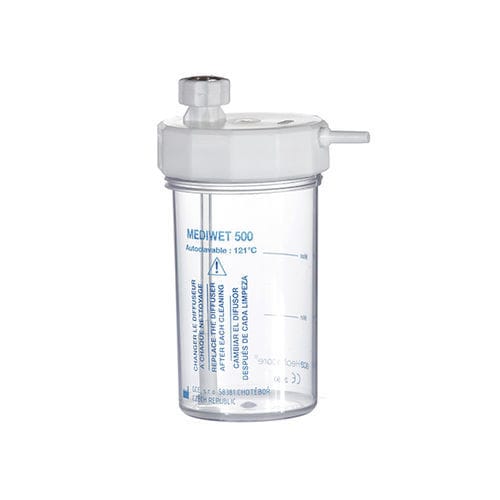 Bubble humidifier - MEDIWET - GCE Group - respiratory