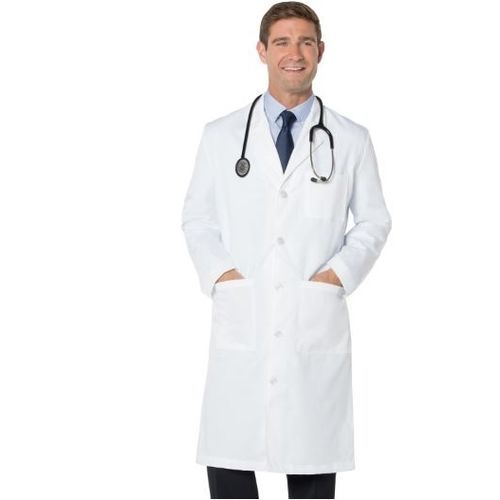 Women's medical coat - 3140 - Landau Uniforms - polyester / cotton / white