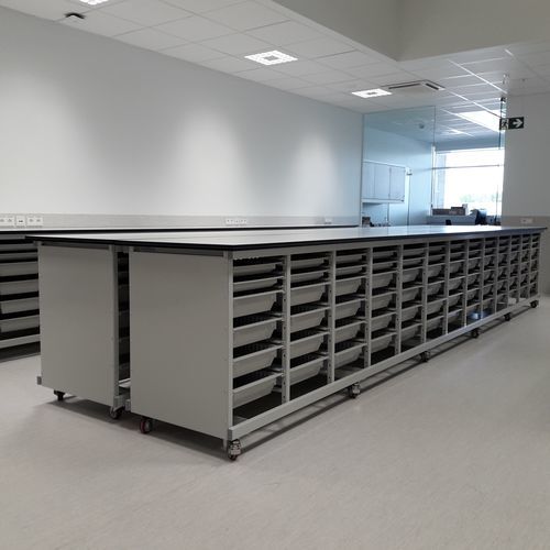 Storage rack - MODUL-IT ISO - MATTTEO - modular / stainless steel