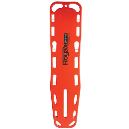 Plastic backboard stretcher - R-S-SB-P-01 - ROYAX - X-ray transparent