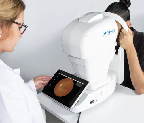 Non-mydriatic retinal camera - Polaris - Optomed - retinal imaging