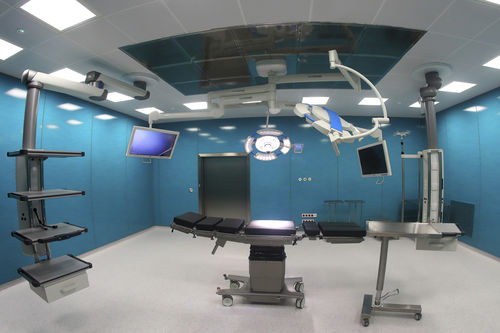 Healthcare facility operating suite - Infimed - modular / stainless steel