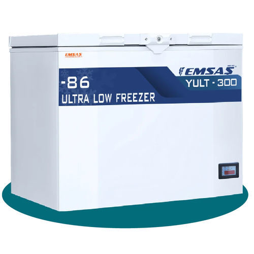 Blood plasma freezer - YULT 300 - EMSAS - laboratory / chest / 1-door