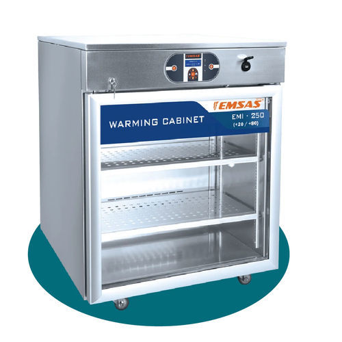 Warming cabinet - EMI 250 - EMSAS - cooling / for fluids / for blankets