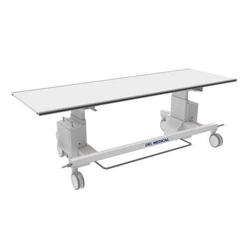 Mobile X-ray table - MT500EB - DEL Medical - height-adjustable