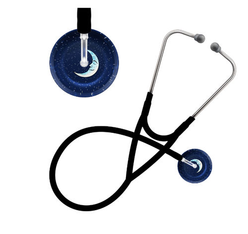 Cardiology stethoscope - Crescent Moon - UltraScope - single-head ...