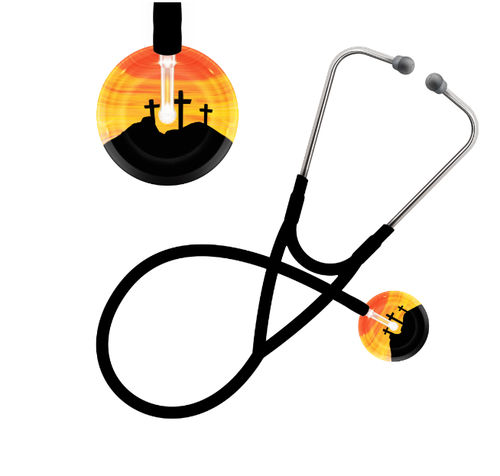 Cardiology stethoscope - 3 Crosses - UltraScope - single-head ...