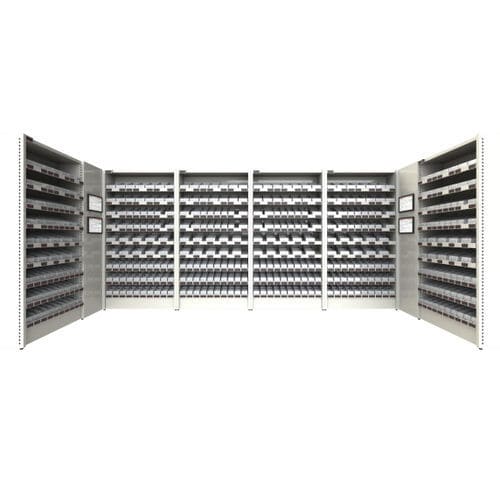 Modular shelving unit - MMSpharma® - MEDICAL MODULAR SYSTEM S.A. (MMS ...