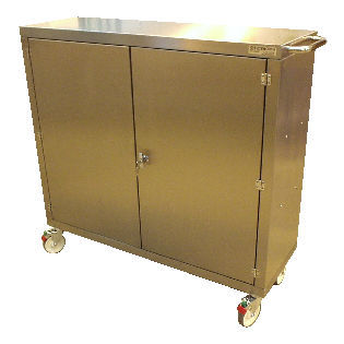 Medical cart - Goldsworth - transfer / cleaning / stainless steel