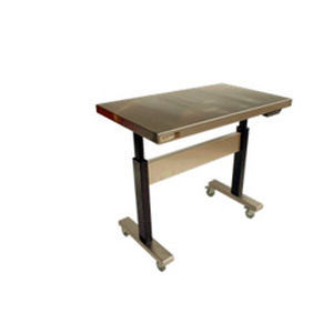 Work table - Goldsworth - rectangular / stainless steel / electric