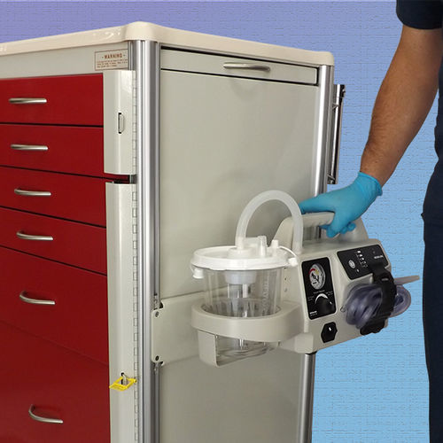 Battery-operated surgical suction pump - 2314B - SSCOR - portable