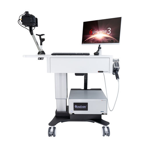 Video trichoscope - aesthetics face - FotoFinder Systems - computer-based