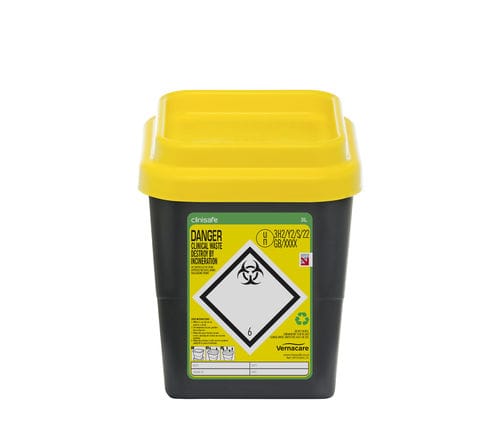 Waste container - 5010XXXX - Vernacare - laboratory / safe