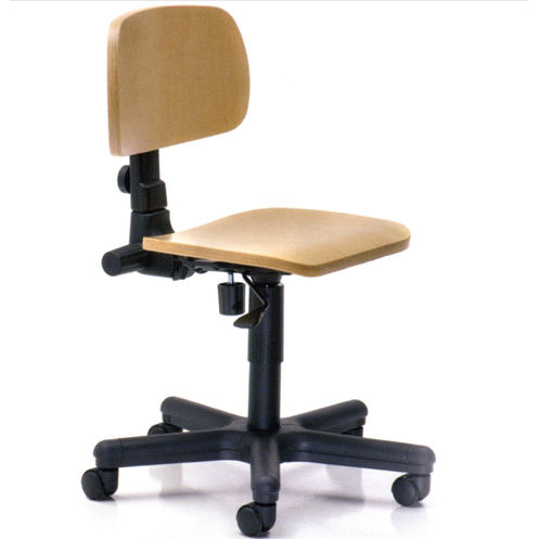 Dental laboratory stool - Sedu - CATO - with backrest / on casters