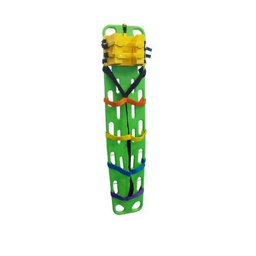 Plastic backboard stretcher - EA-1F series - Rooe Medical - foldable