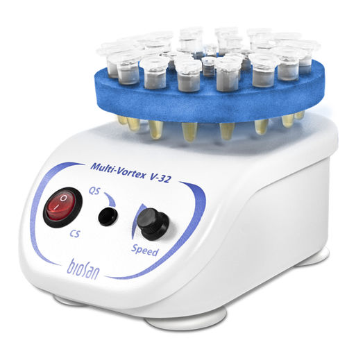 Vortex laboratory mixer - V-32 - Biosan - analog / compact / variable-speed